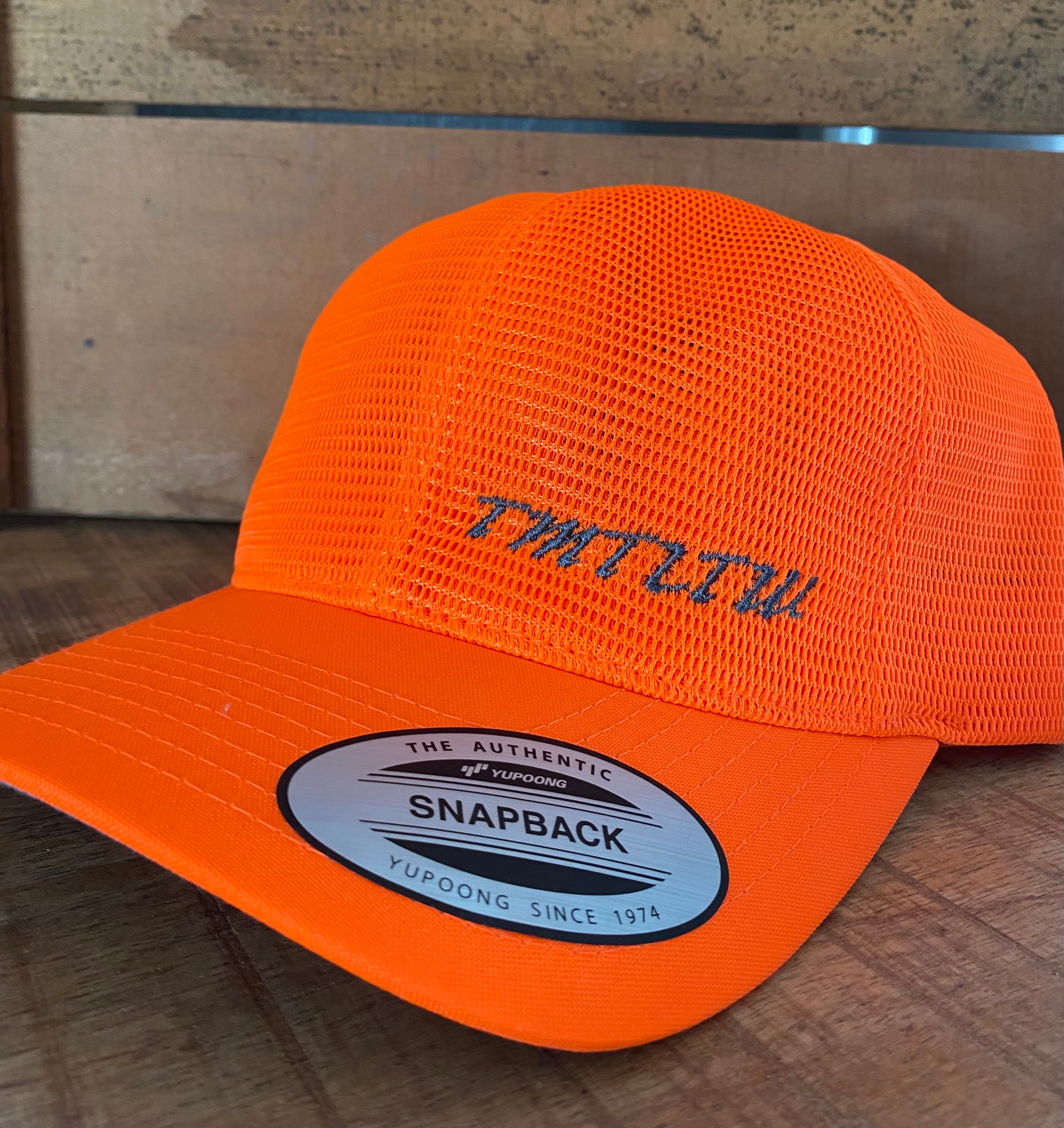 Neon Orange Snapback Cap – TMTLTW
